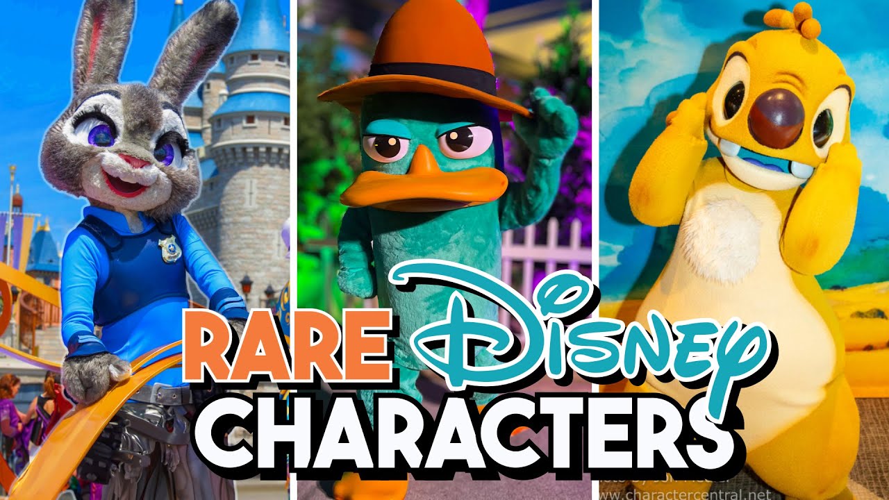 Rare Disney Characters MEGA Compilation 2