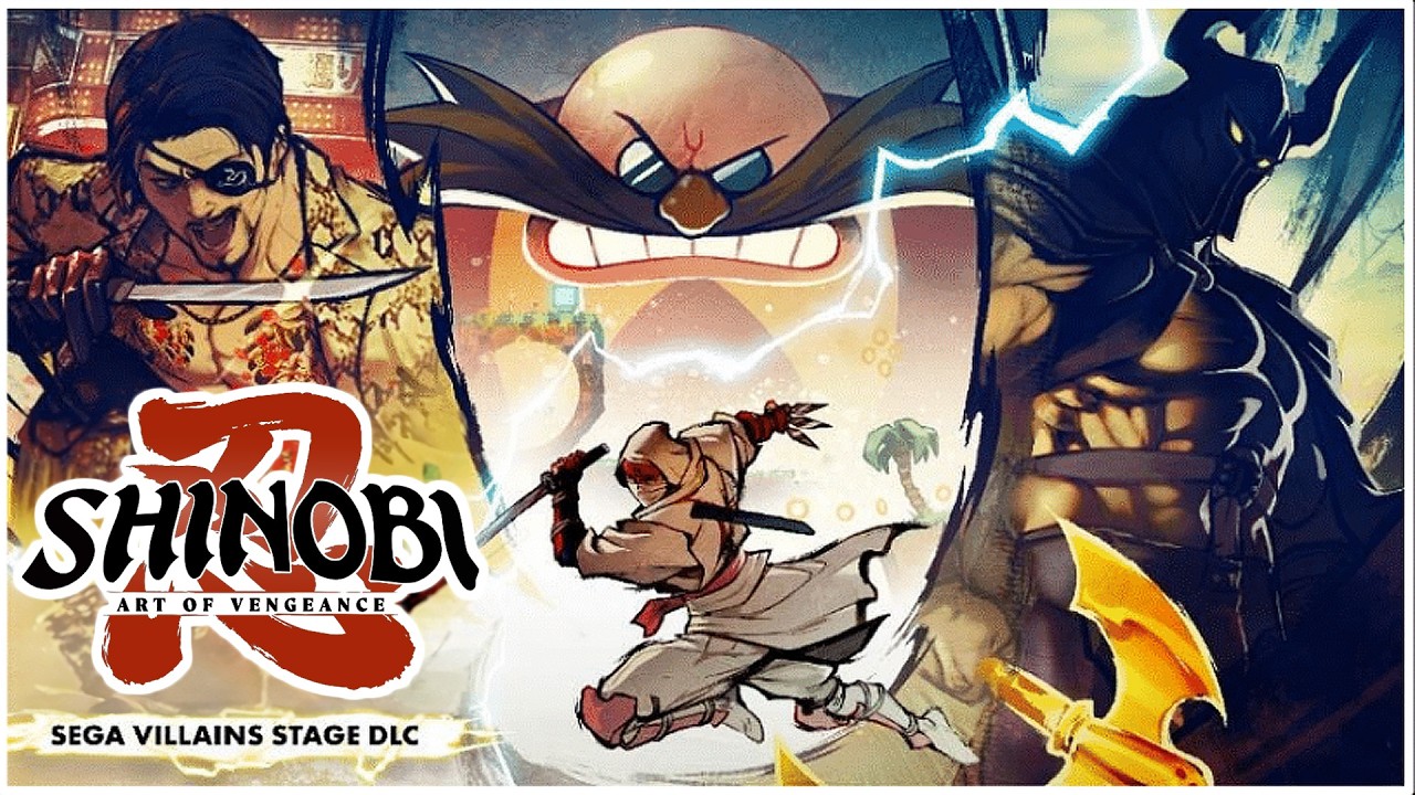 SHINOBI: Art of Vengeance | Sega Villains Stage DLC Review | Dr. Eggman | Goro Majima | Death Adder