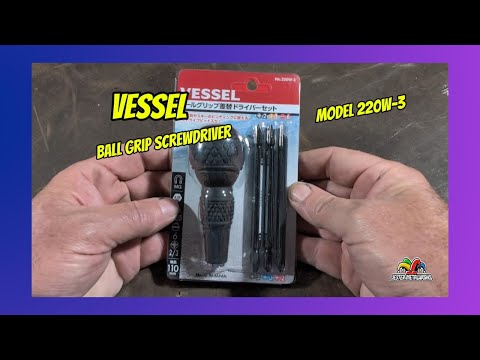 Unleash Your Toolkit with the Vessel 220W-3 Ball Grip Screwdriver