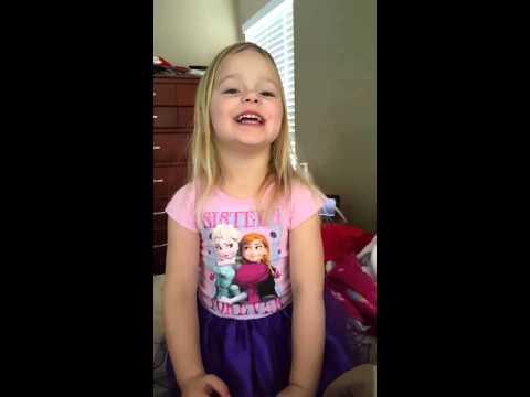 Annistyn can spell her name!