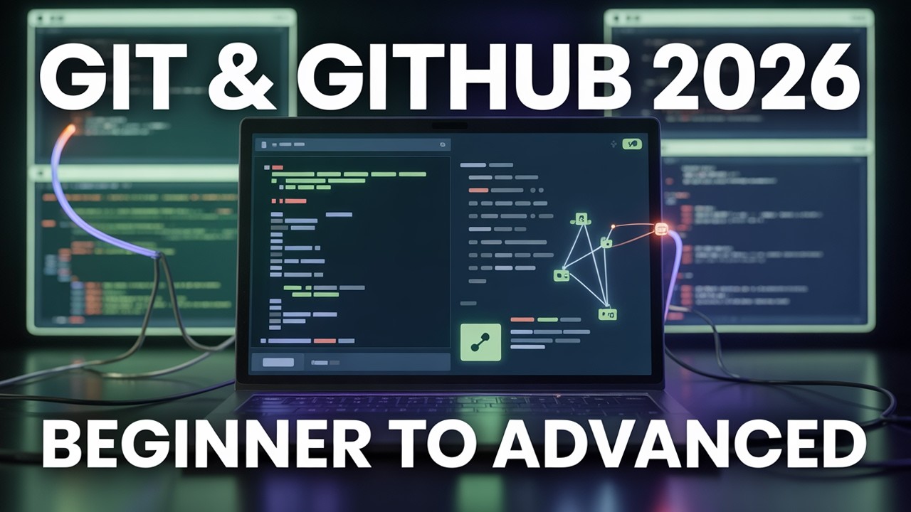 Learn Git & GitHub Full Course 2026 | From Beginner to Advanced | Master Git & GitHub 2026