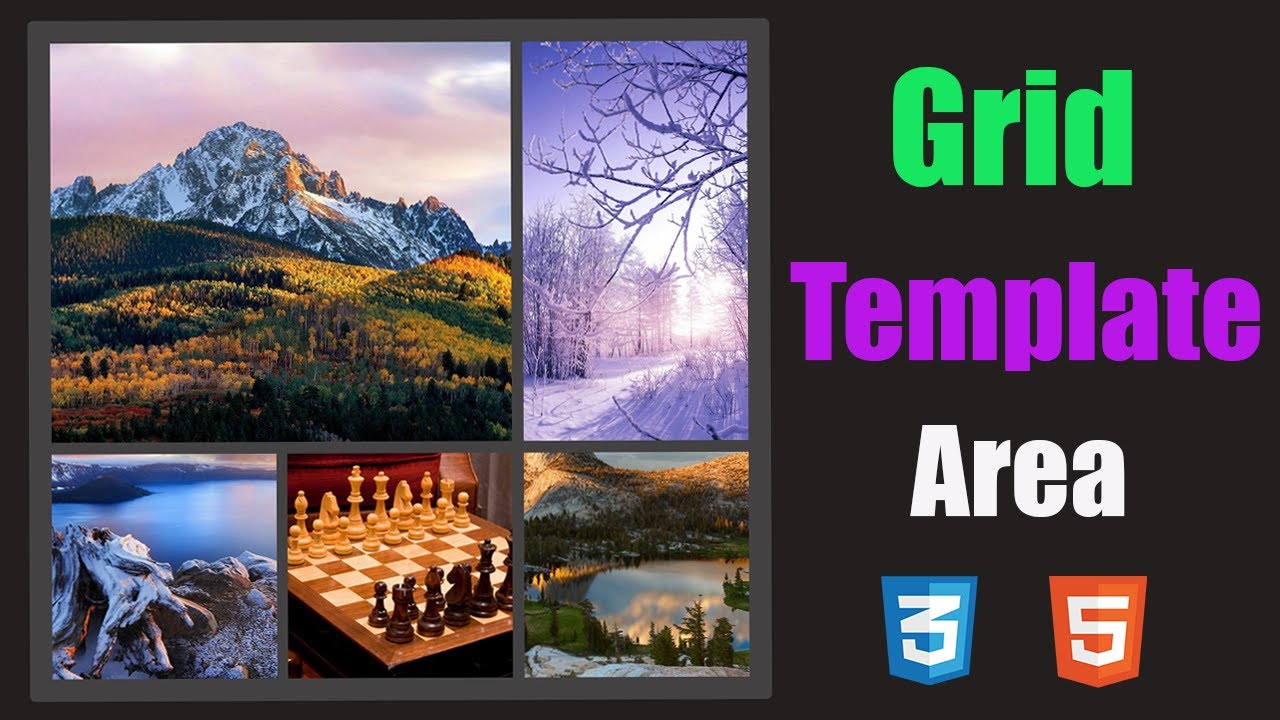 CSS Tricks : Grid Template Area
