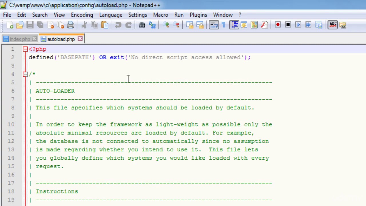 CodeIgniter | Directory Structure of CodeIgniter