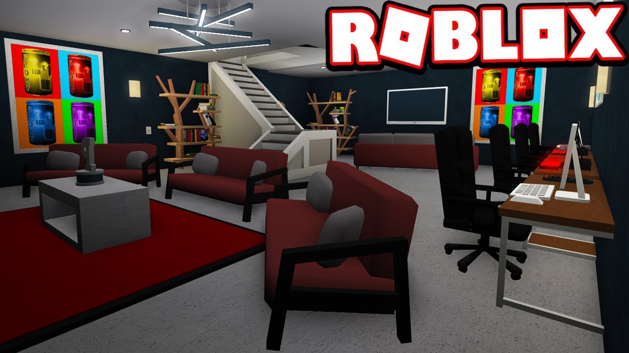 BUILDING MY DREAM BASEMENT!!! *MAN-CAVE* (Roblox Bloxburg)