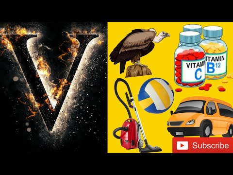 V Letter Words | V Letter Words In English | Words That Start With V | Easy Base Learn |