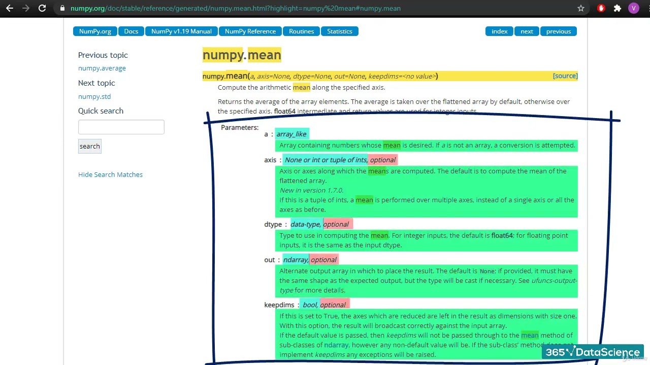071 The NumPy Documentation