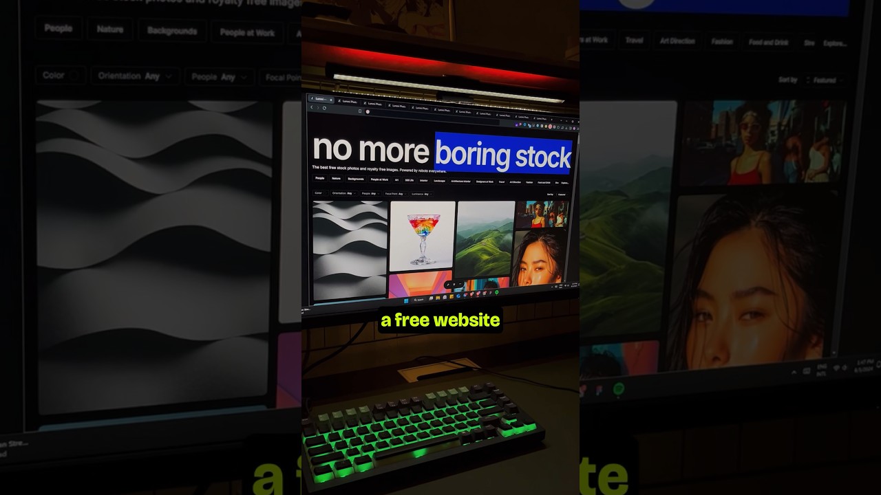 Lummi AI - Free AI Stock Images Website