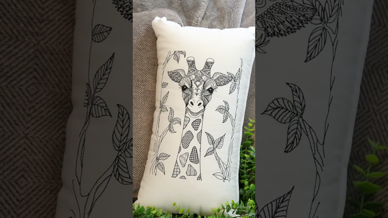 Blackwork Embroidery DIY Inspiration