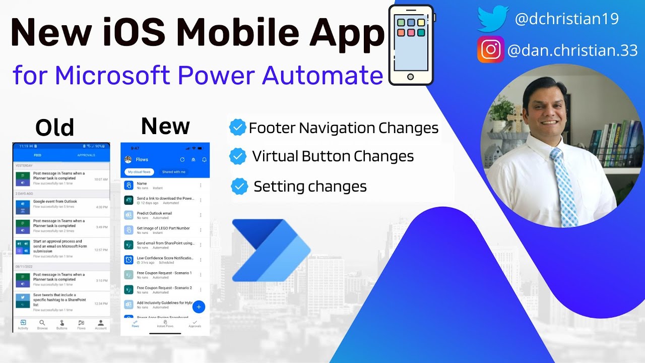 New iOS Mobile App for Microsoft Power Automate New iOS Mobile App for Microsoft Power Automate