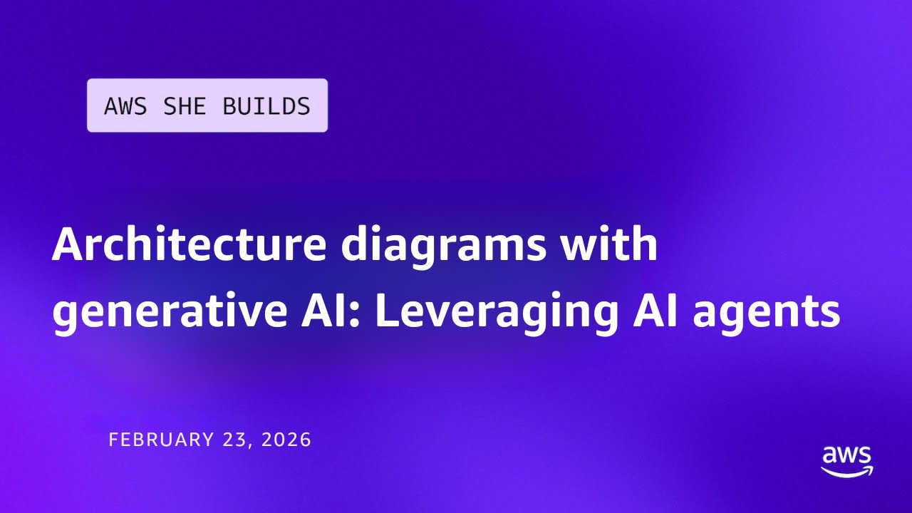 Architecture diagrams with generative AI: Leveraging AI agents