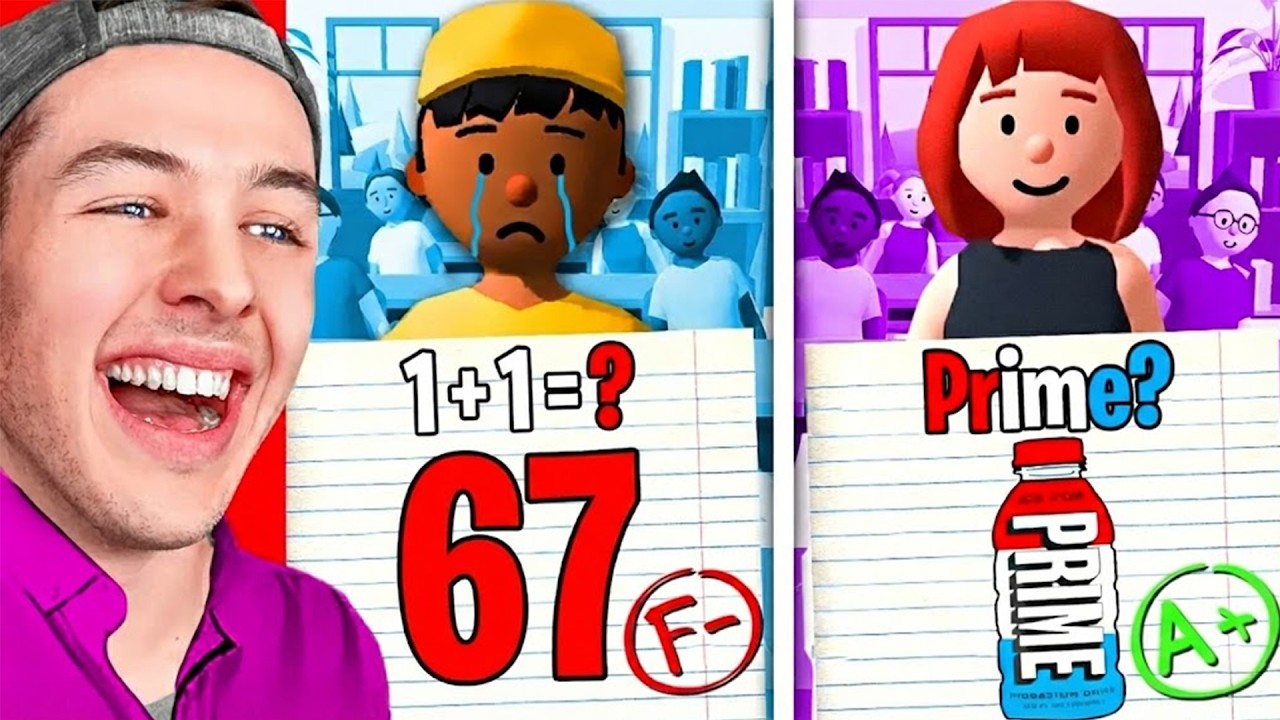 TEACHING the WORLDS DUMBEST STUDENTS in Teacher Simulator! (movie)