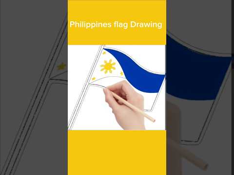 Philippines flag Drawing #drawing #philippines
