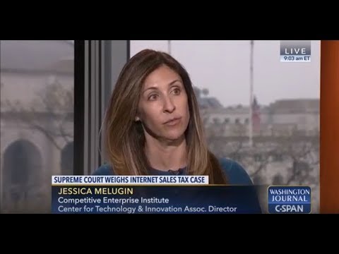 Jessica Melugin Discusses Internet Sales Tax on Washington Journal ...
