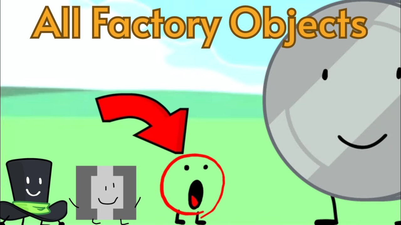 Find The BFB Characters: All Factory Characters