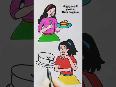 Think Positive to make Things Positive #shorts #indianart&craftbysupriya#art #viral