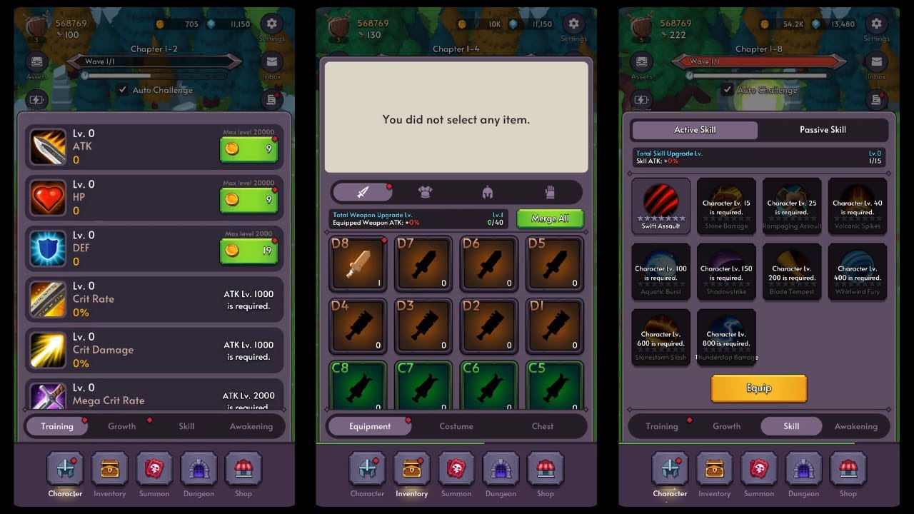 Super Sword - Idle RPG Mobile Game | Gameplay Android