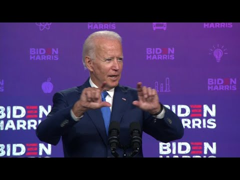 Joe Biden says he needs a fact-checker chyron for debates with Donald Trump