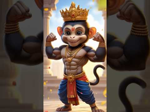 Hanuman chalisa ЁЯЩПЁЯП╗ #hanuman #ai #shorts #hanumanjayantibannerediting