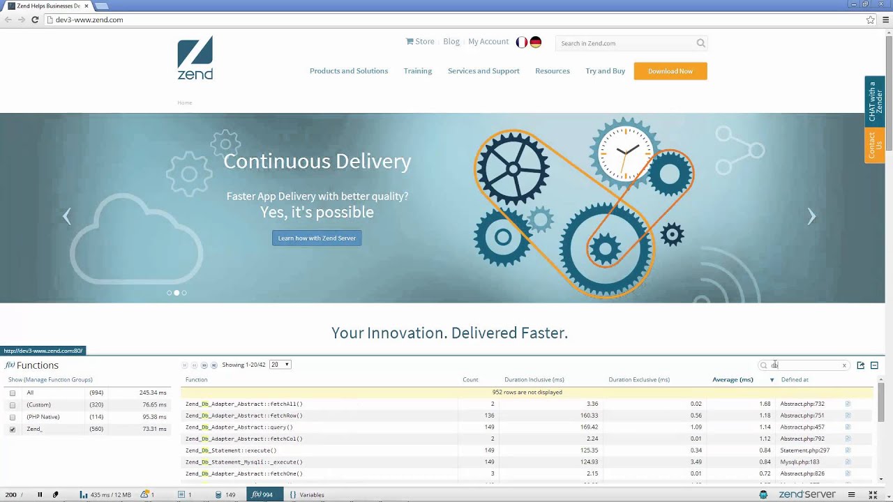 Z-Ray Zend Framework Support