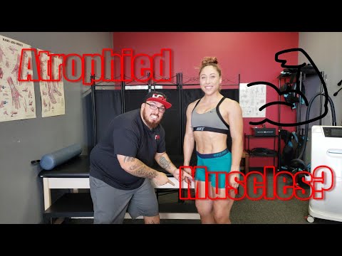 Deep Tissue sports massage with NPC competitor Amanda