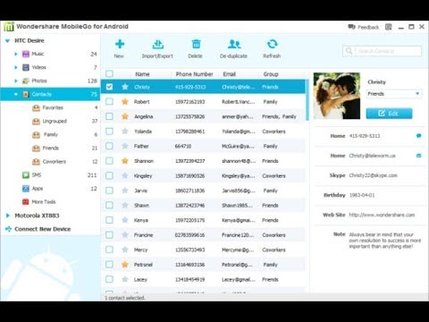 How to backup Android phone contacts to PC? (Samsung/HTC/Motorola/LG)