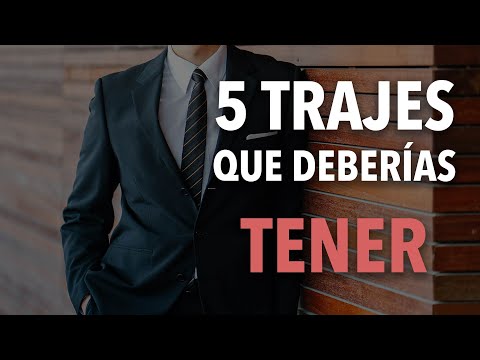 5 TRAJES que todo hombre DEBE tener