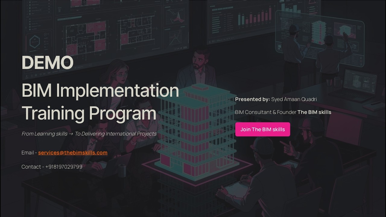 Demo - BIM Implementation Training Program