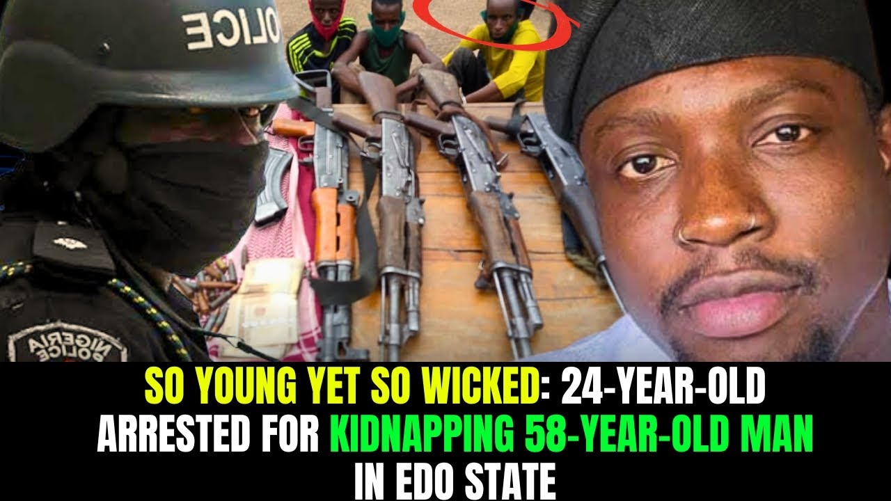 OKPILLA FOREST: 42-YEAR-OLD KIDNAPPER ARRESTED FOR ABDUCTING MAN (58) AT IDDO QUARTER EDO STATE 