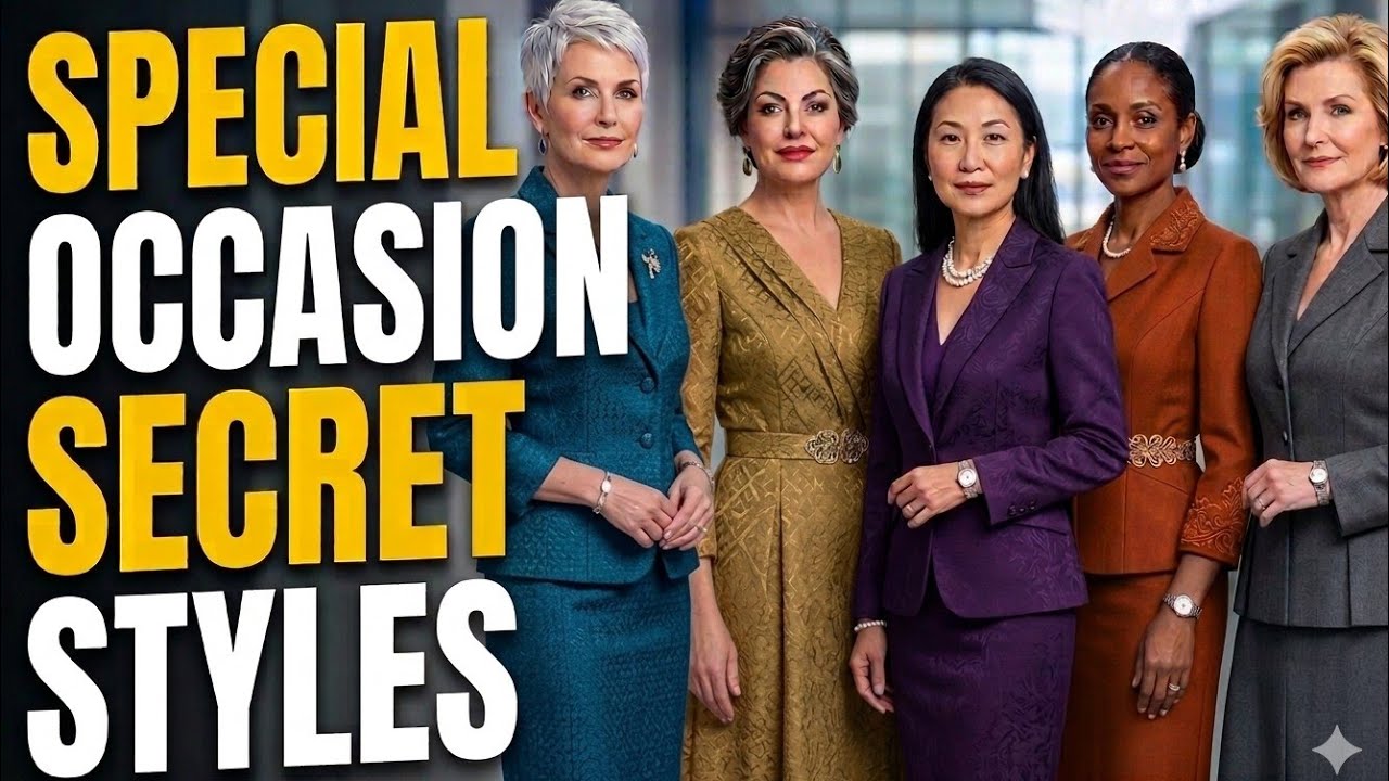 Elegant Special Occasion Fashion for Women Over 50 | Timeless & Sophisticated Looks