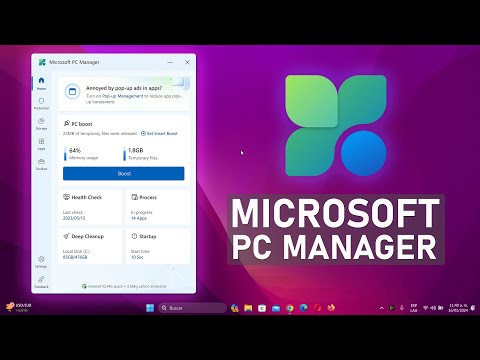 Mejora tu Rendimiento con PC Manager 🚀 Optimizador Oficial de Microsoft