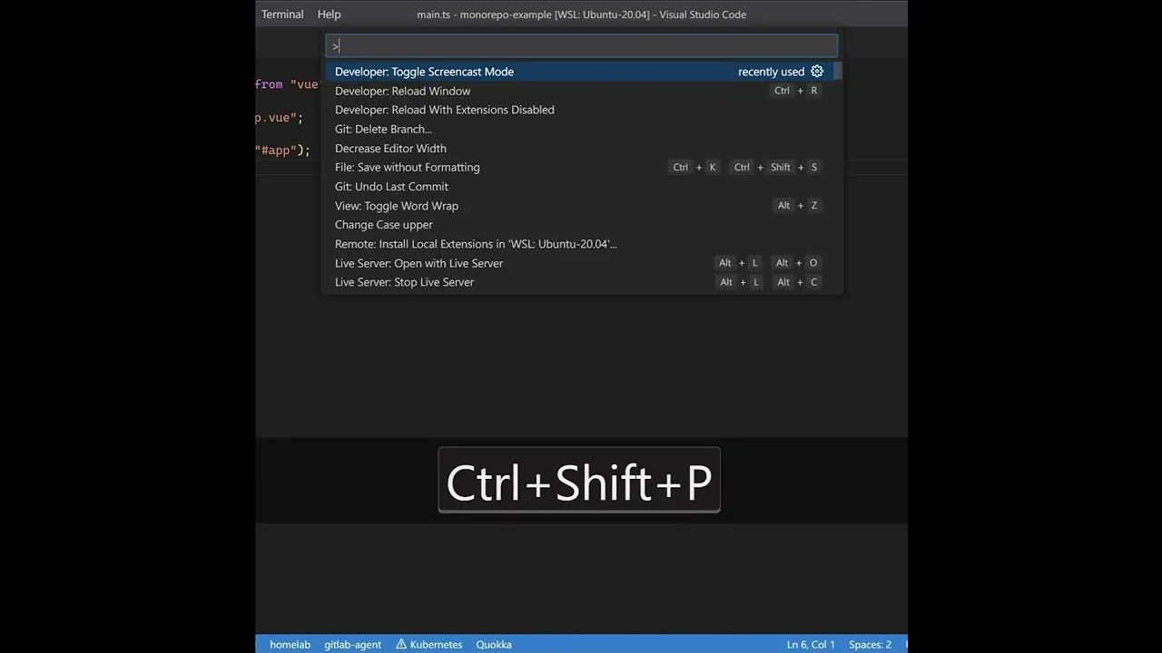 Quickly Refresh / Reload Visual Studio Code (VS Code) when having issues #shorts