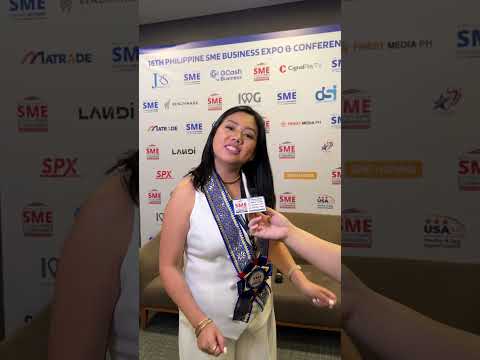The energy at 16th PhilSME Business Expo and Conference is ELECTRIC!