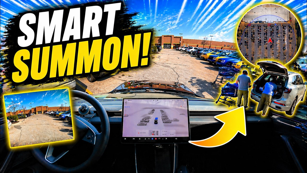 Tesla Actually Updated Smart Summon!