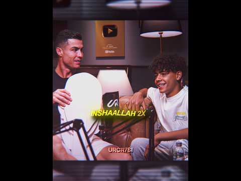 Inshaallah, Ronaldo X Ronaldo Jr ????