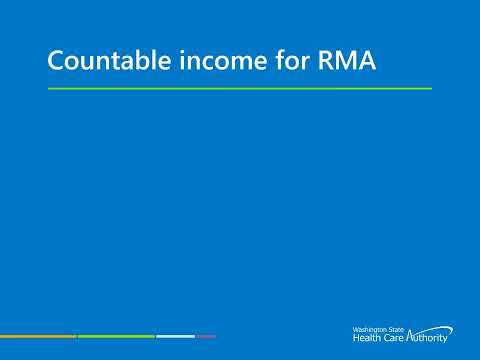Refugee Medical Assistance (RMA) Webinar