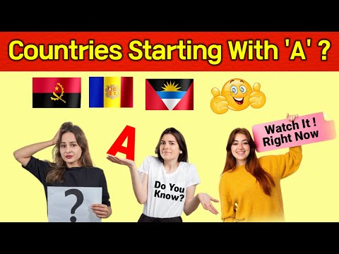The most interesting Countries start with 'A' | Countries starting with 'A' |#countryflags