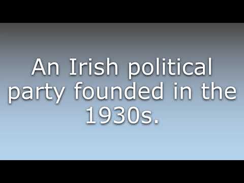 What does Fine Gael mean?