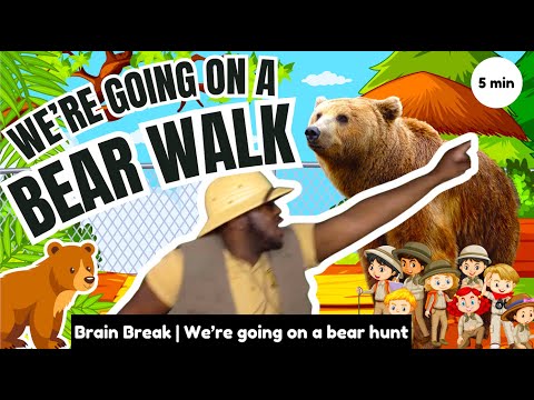 Going on a Bear Hunt | MISTER B | Nursery Rhymes + Kids Songs | We're going on a bear hunt | Walk