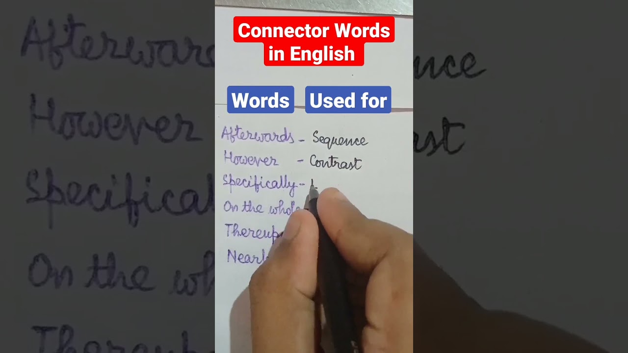 Conjunctions in English #shorts #englishgrammar #vocabulary