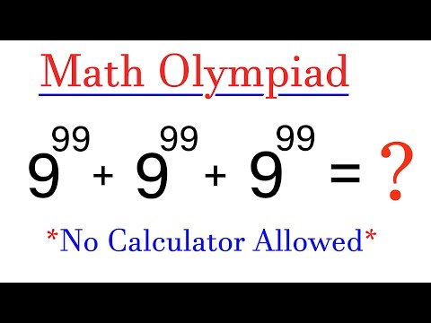 Math Olympiad | A Nice Exponential Problem | Calculator not allowed