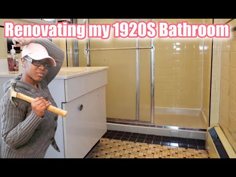 How To DIY Your Bathroom Renovations EP. 1| Renovating My 1920s Bathroom