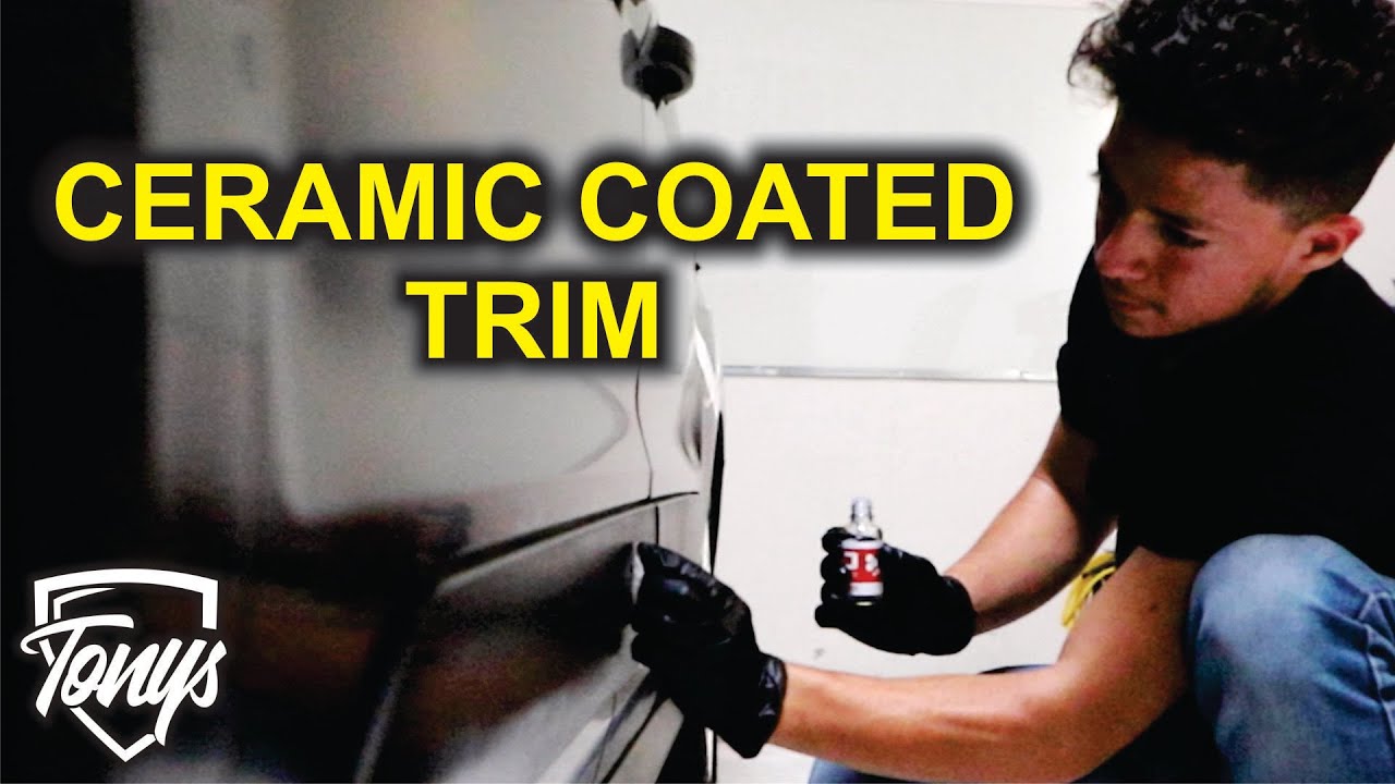 Why I Ceramic Coat Trim On Vehicles - Tony's Professional Touch