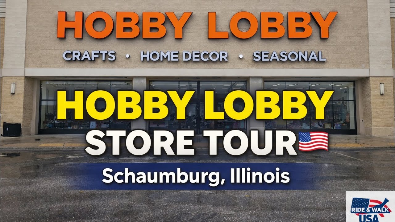 🇺🇸Hobby Lobby Store Tour 🇺🇸 Amazing Home Decor & Craft Ideas | Schaumburg IL March 2026