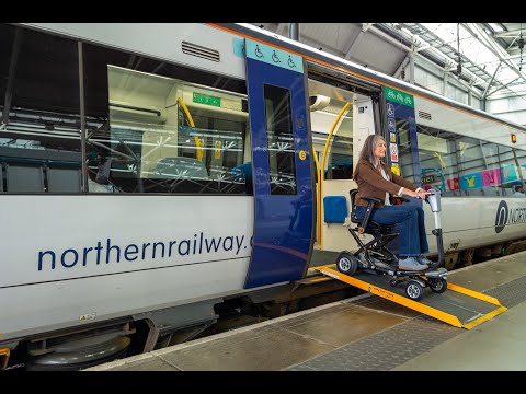 Accessible mobility scooter travel with TGA and Northern
