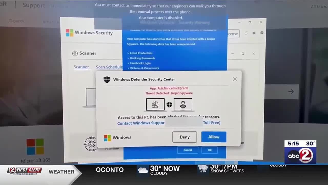 CONSUMER FIRST ALERT: Tech support scam