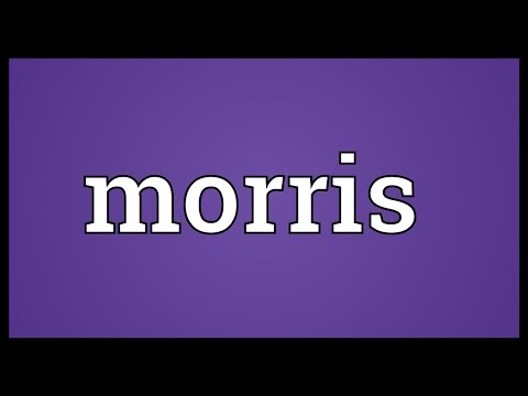 Morris Meaning
