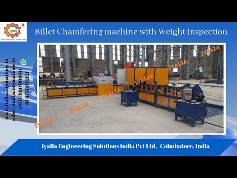 Billet Cutting Machine at Best Price in India