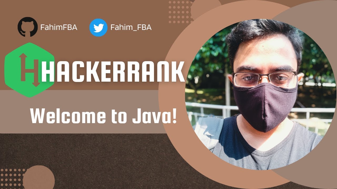 HackerRank Welcome to Java Solution Explained - Java