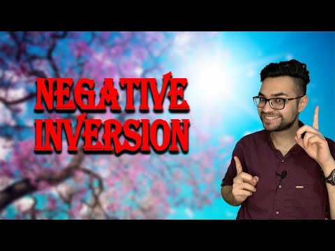 Negative inversion