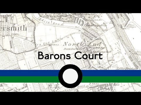 Barons Court station – The Underground Map